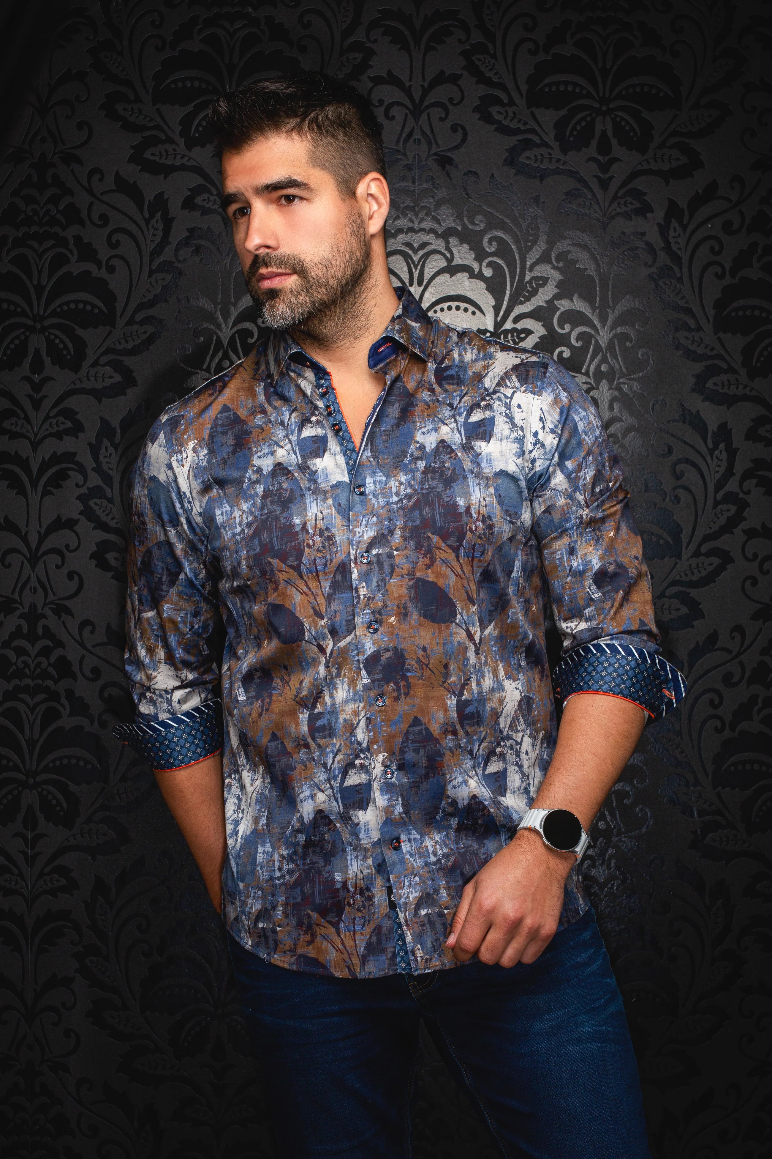 Au Noir JASPER Long Sleeve Shirt – Broderick's Clothing Co.
